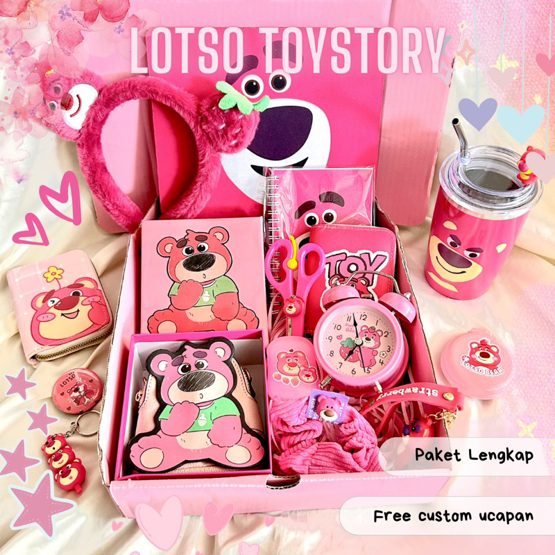 Jual Special HAMPERS KARAKTER LOTSO TOYSTORY PAKET HEMAT GIFT BOX SET ...
