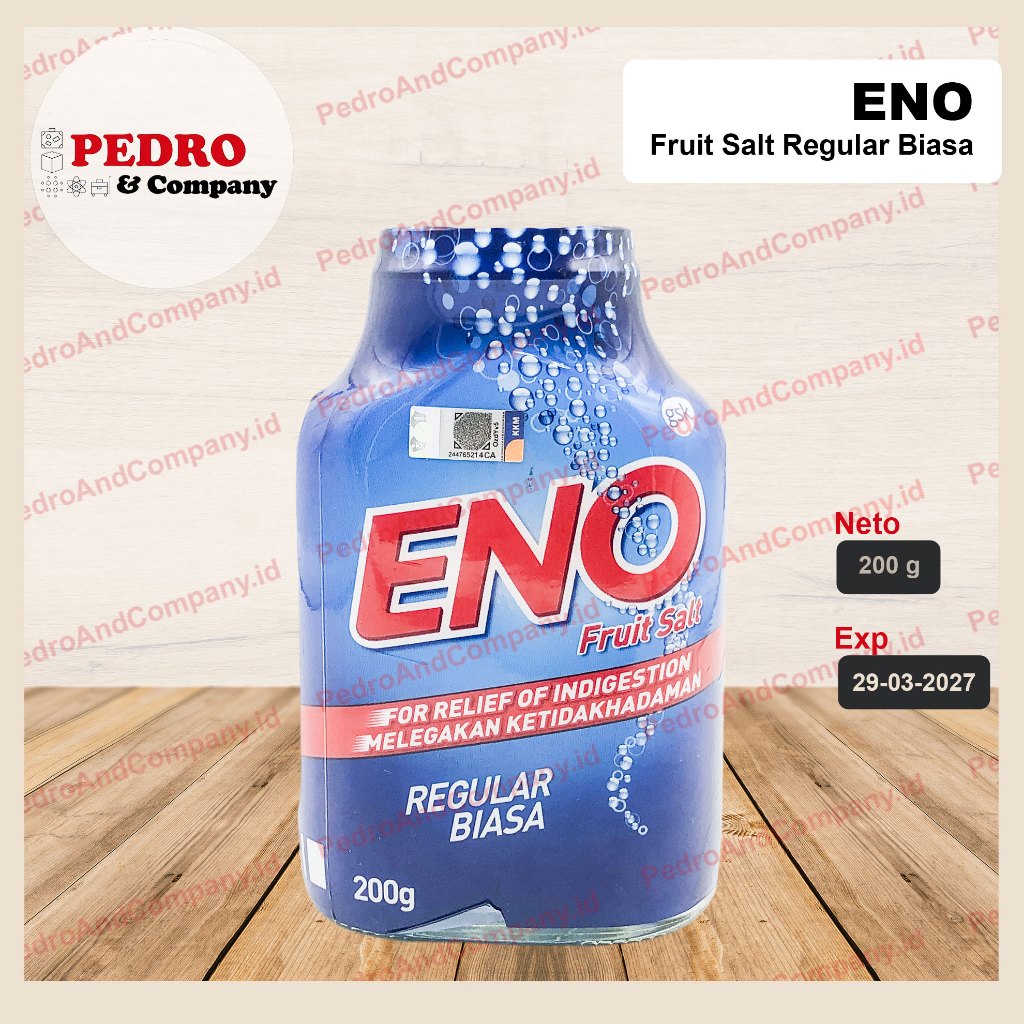 Jual Eno fruit salt 200 gram - baking regular biasa melegakan ketidak ...