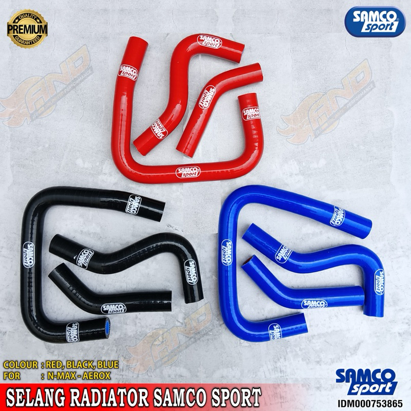 Jual Selang Radiator SET SAMCO Sport Vario125 Vario150 PCX150 NMax Old New Aerox 155 Old New ...