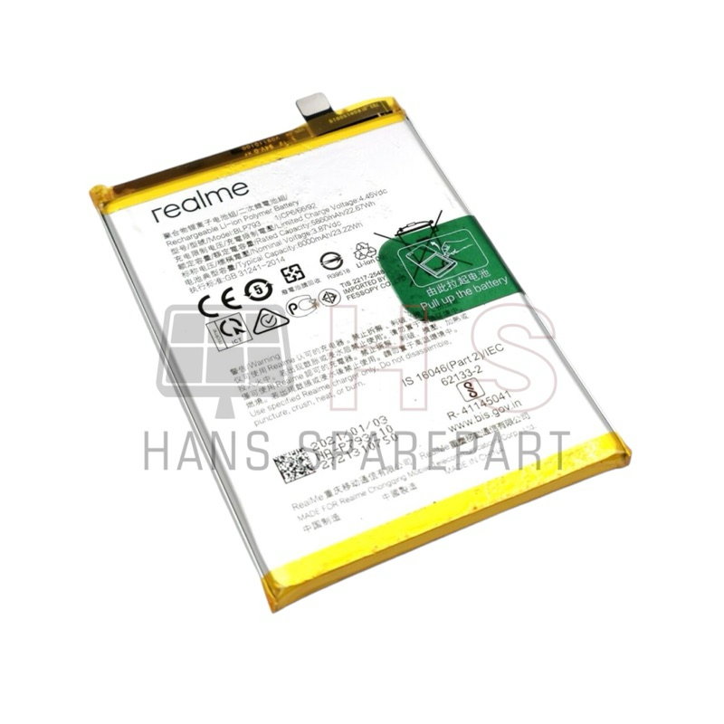 Jual BLP793 BATERAI REALME C11 / C12 / C15 / C25 / C25S / NARZO 20 ...