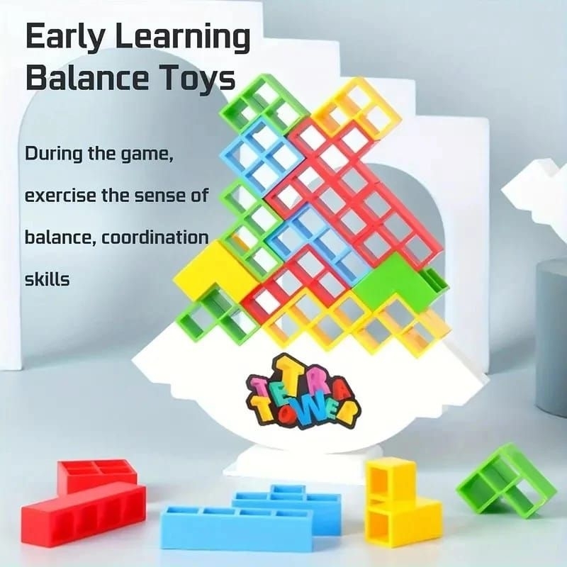 Jual {YM} Mainan Edukatif Anak Tetris Tower / Mainan Edukatif Anak ...