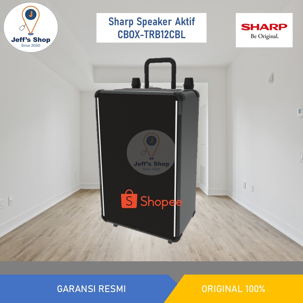 Jual Sharp Speaker Aktif CBOX-TRB12CBL | Shopee Indonesia