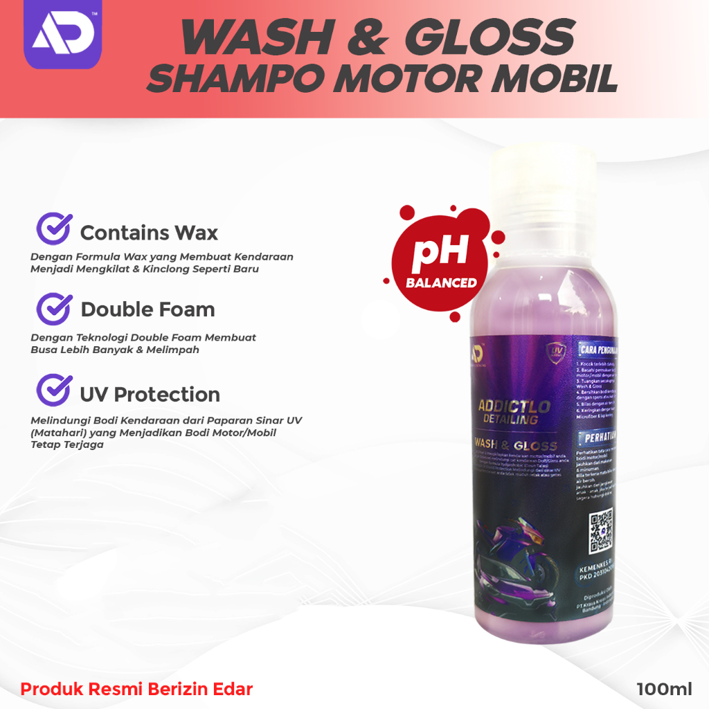 Jual Shampo Motor Mobil Sampo Syampo Siampo Kemasan Ekonomis Wash ...