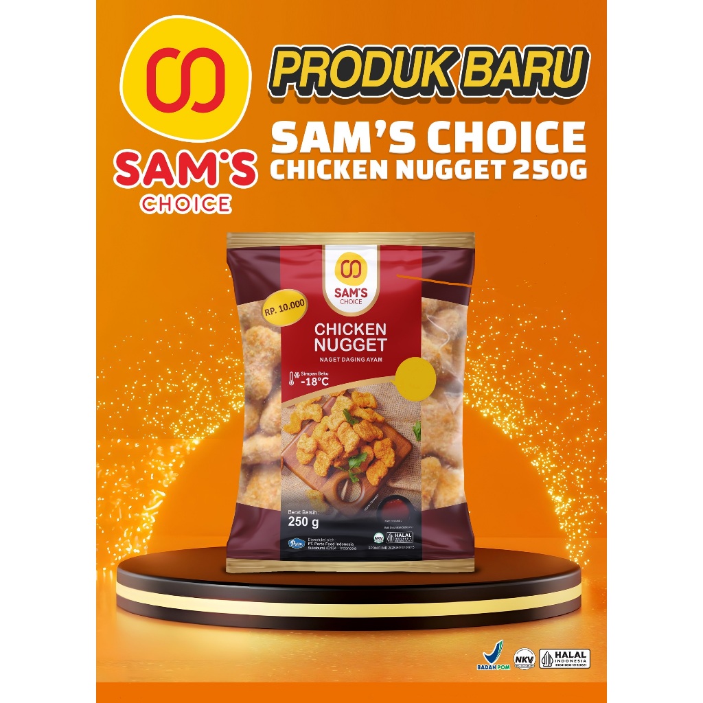 Jual SAM’S CHOICE CHICKEN NUGGET 250GR NAGET AYAM HALAL | Shopee Indonesia