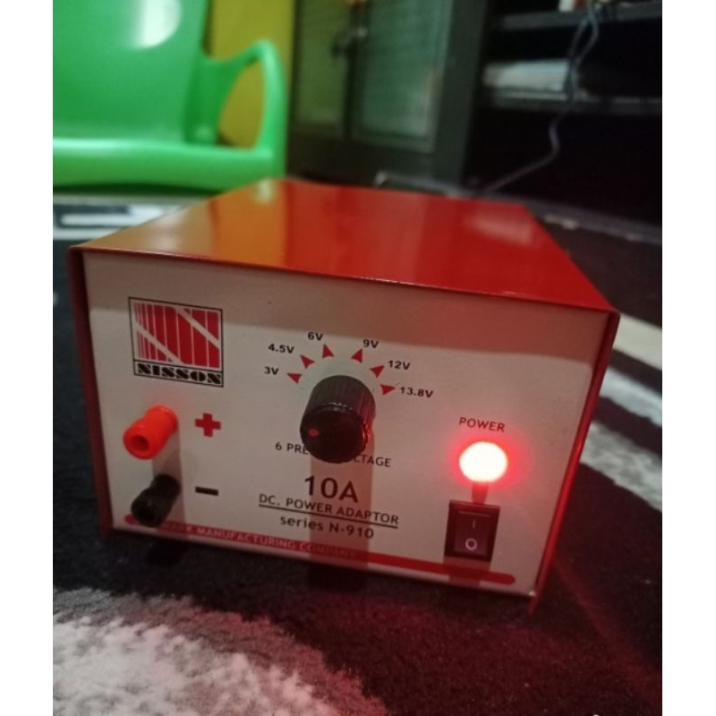 Jual ADAPTOR 10A NISSON 910 POWER DC POWER ADAPTOR NISSON 10AMPER 3V-4 ...