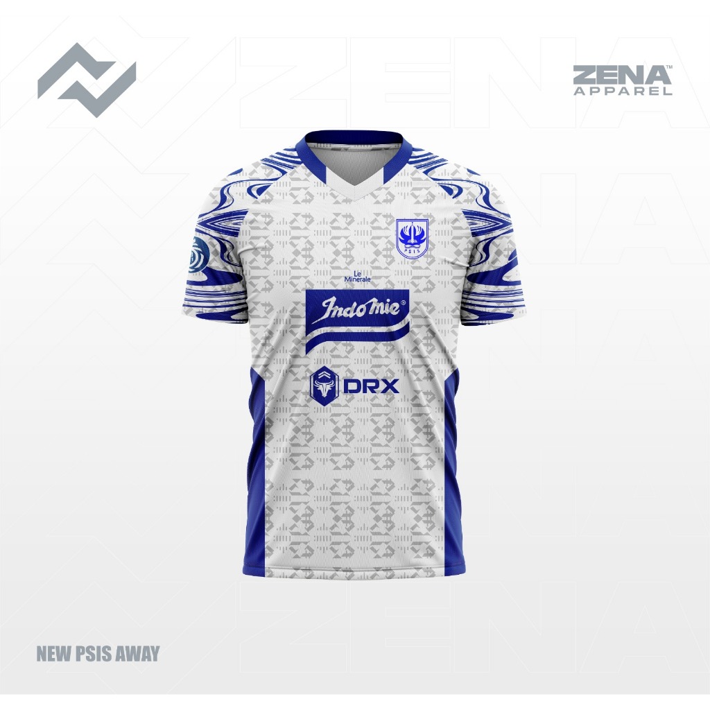 Jual ZN - KAOS JERSEY BOLA ATASAN PSIS AWAY 2024 | JERSEY TERBARU 2024 ...