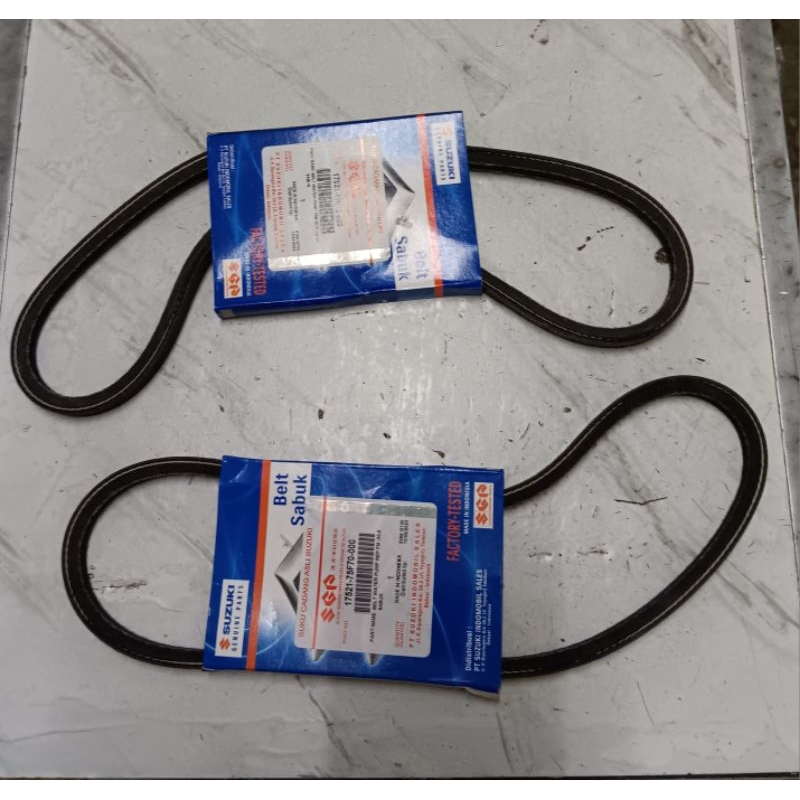 Jual V belt Fan belt Tali kipas SET Karimun kotak ORIGINAL | Shopee Indonesia