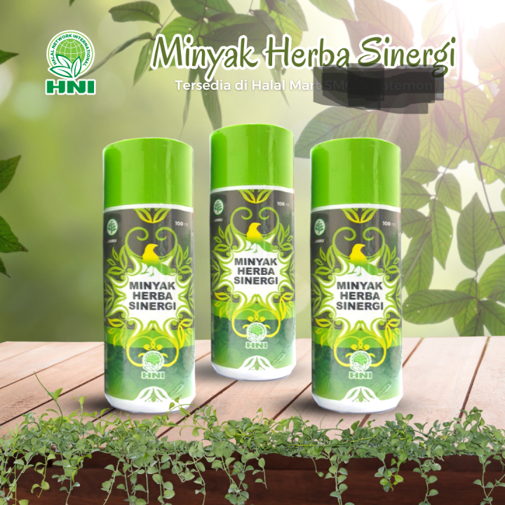 Jual 3 botol MINYAK HERBA SINERGI HNI HPAI BUT BUT MHS ORIGINAL ...