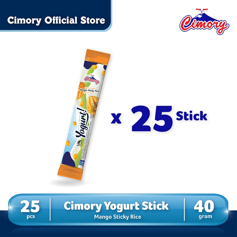 Jual Cimory Yogurt Stick Mango Sticky Rice 25 Pcs | Shopee Indonesia