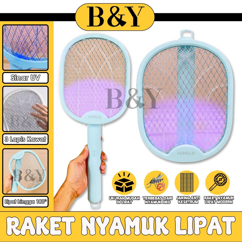 Jual Raket Nyamuk Isi Ulang / Raket Nyamuk Rechargeable / Raket Nyamuk ...
