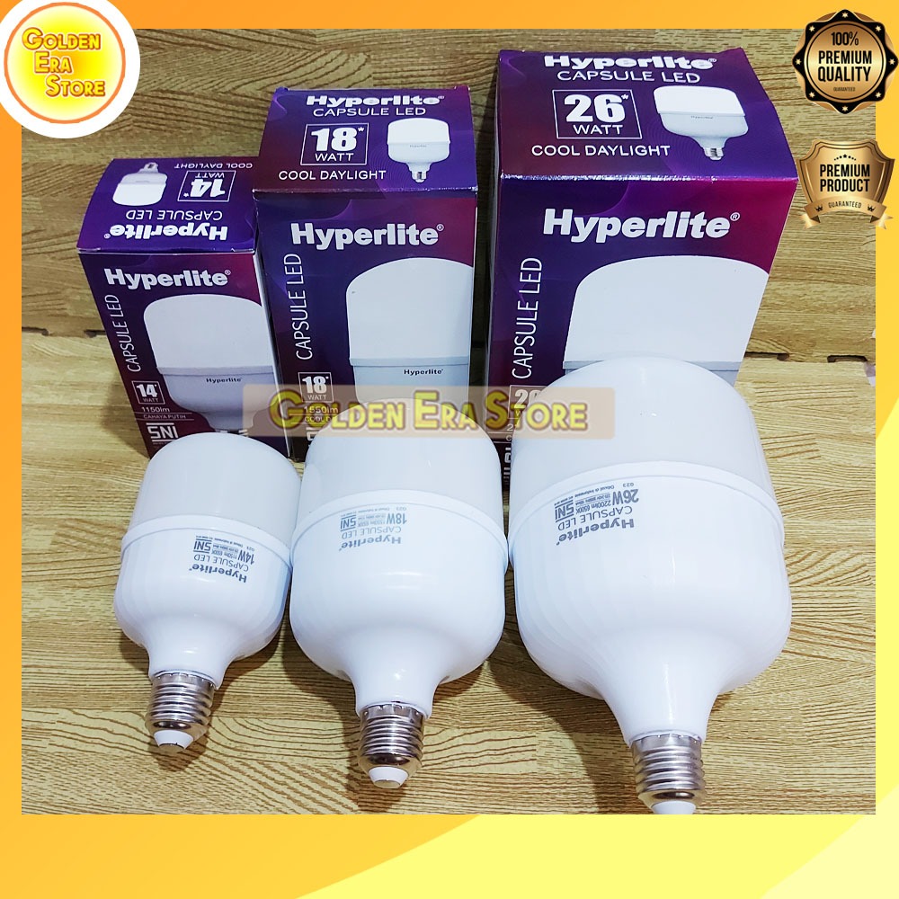 Jual HYPERLITE CAPSULE YELLOW LED 5 W / 7 W / 10 W / 14W / 18W / 26W ...