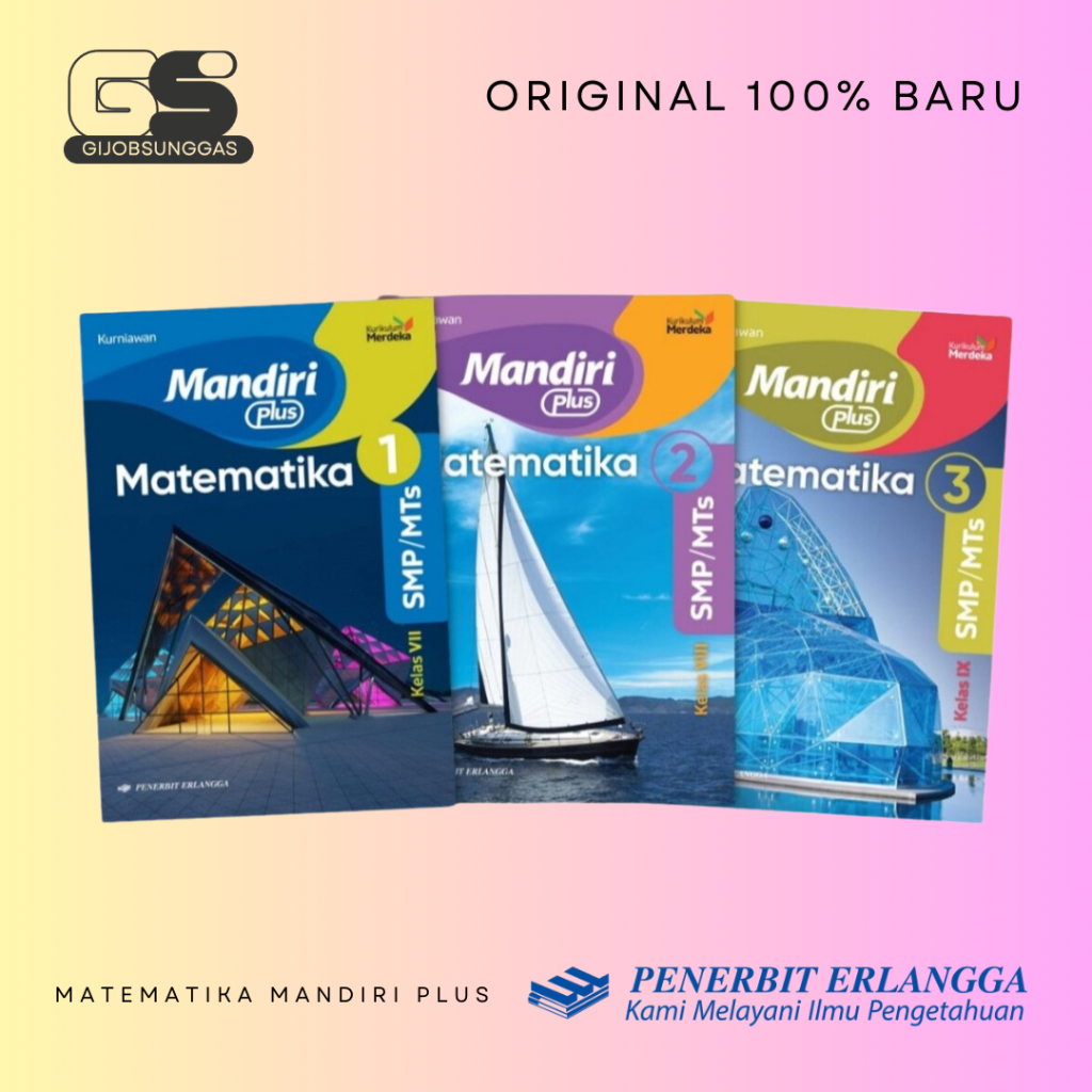 Jual Mandiri Plus Matematika SMP Kelas 7 8 9 Kurikulum Merdeka - Erlangga | Shopee Indonesia