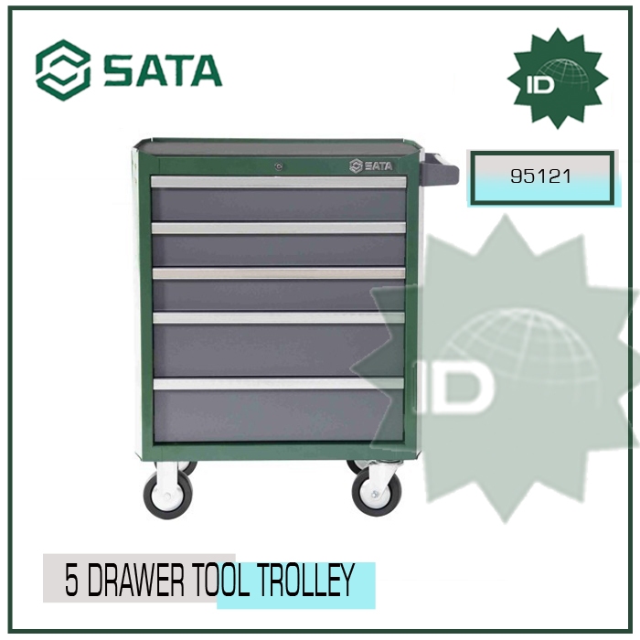 Jual TROLLEY 95121 5 DRAWER TOOL TROLLEY SATA TOOLS | Shopee Indonesia