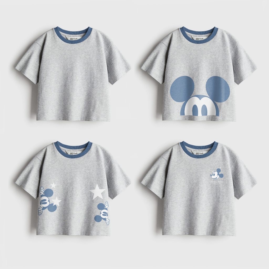 Jual KOFU KIDS - BOXY OVERTEE Baju Anak Disney Oversize Boxy Mickey ...