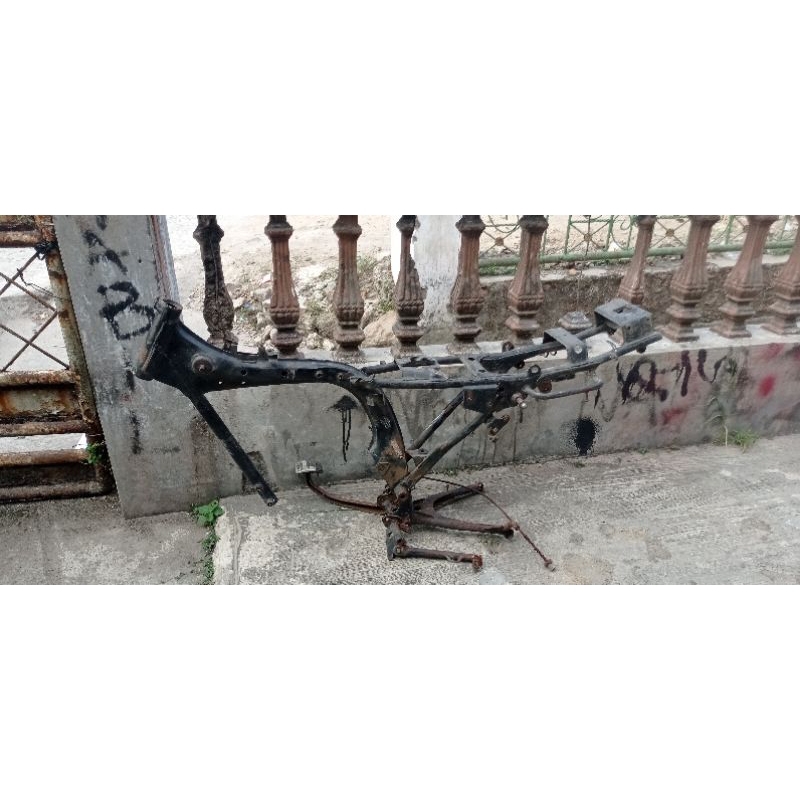 Jual frame rangka sasis honda megapro mp primus second | Shopee Indonesia
