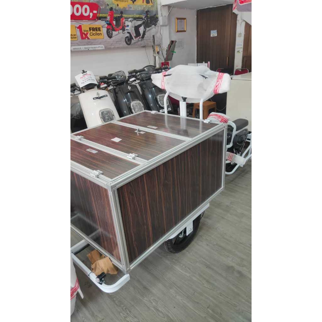 Jual SELIS - Gerobak Listrik Selis Pujasera 1 Aluminium B - Gerobak ...