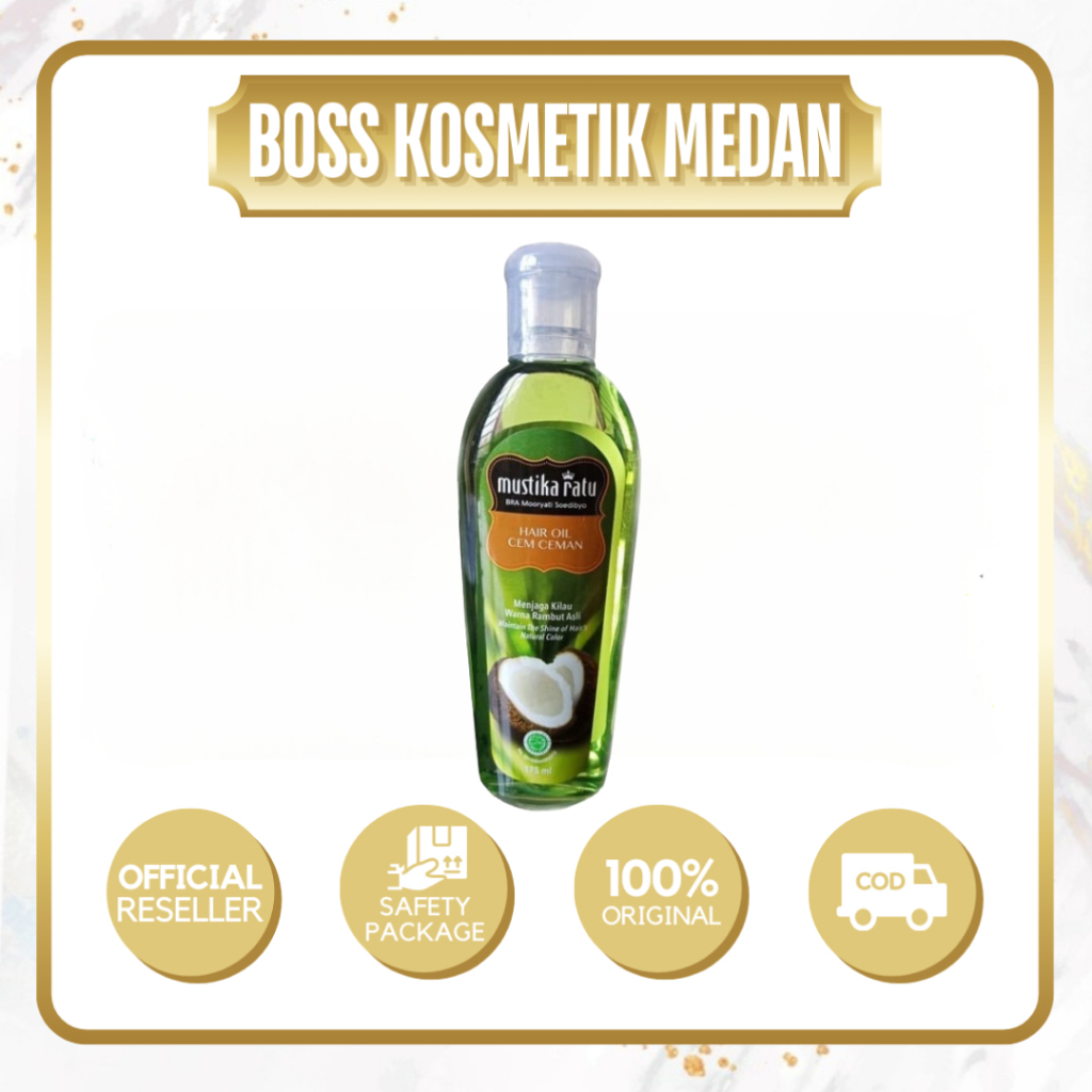 Jual Mustika Ratu Minyak Rambut Cem Ceman 175 ml | Shopee Indonesia