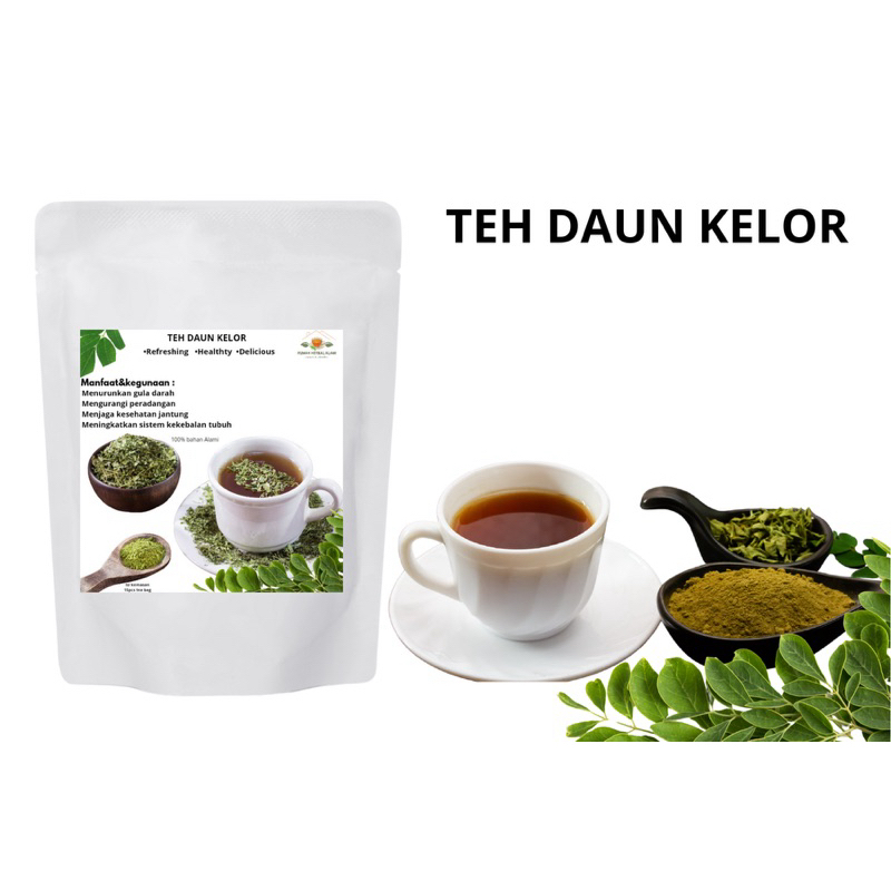 Jual TEH DAUN KELOR /MORINGA TEA isi 20pcs | Shopee Indonesia