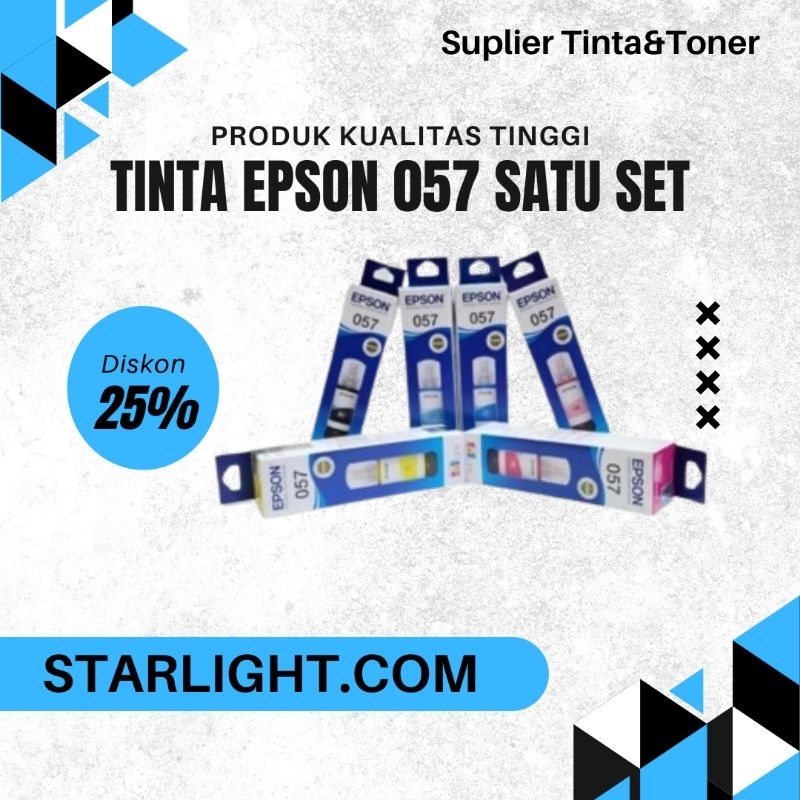 Jual Tinta epson 057 original for printer L18050 L8050 | Shopee Indonesia