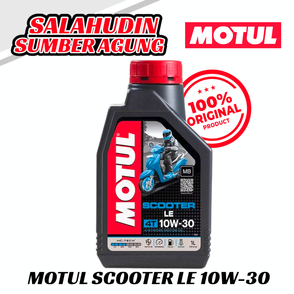 Jual Oli Mesin Motor Motul SCOOTER LE 4T 10W-30 800 1000 ML Jamin ...