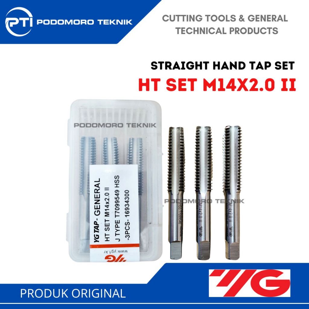 Jual YG1 Straight Hand Tap M14X2.0 Hand Tap Lurus M14 X 2.0 YG1 Korea | Shopee Indonesia