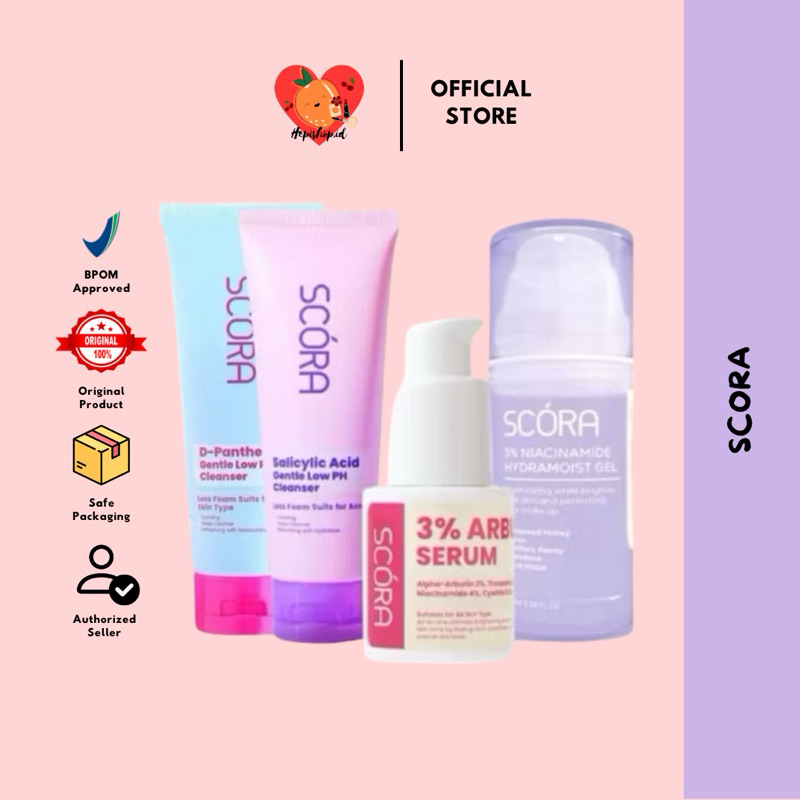Jual SCORA Moisturizer | Face Wash | Salicyly , Pantenol Cleanser ...