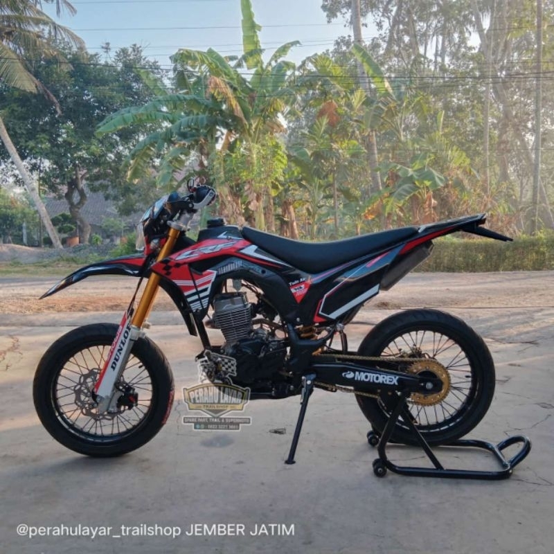 Jual frame body rangka kerangka frame crf paket body set mesin pnp mesin honda megapro siap gass ...