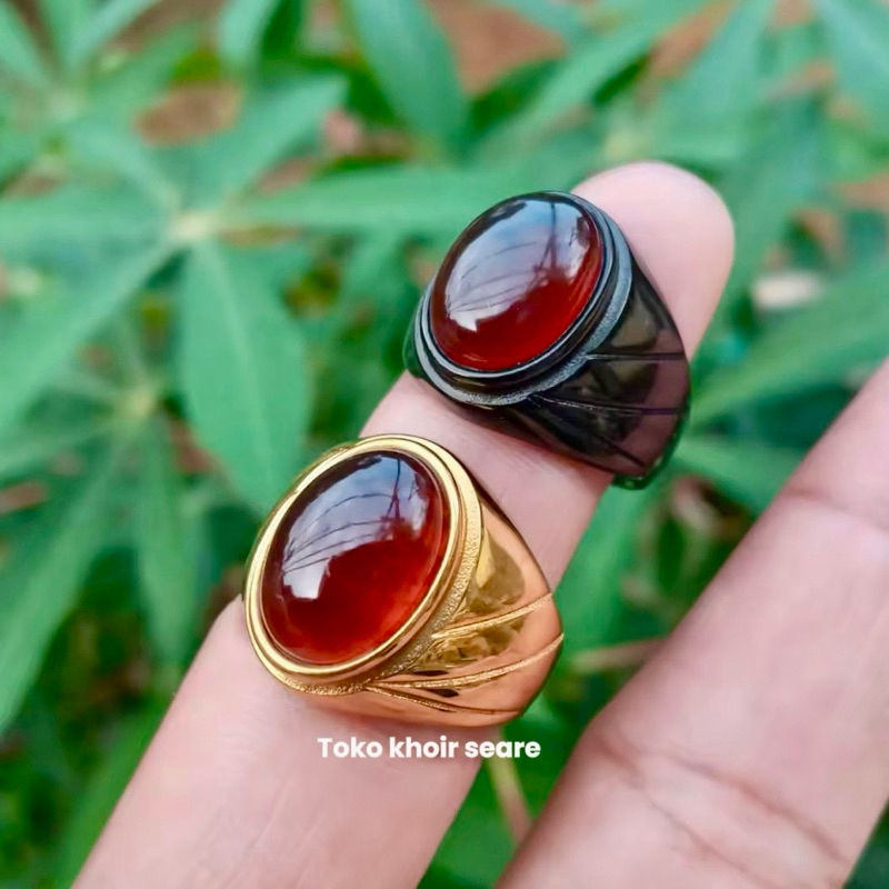 Jual CINCIN BATU AKIK YAMAN SUPER MINIMALIS TOP QUALITY | Shopee Indonesia