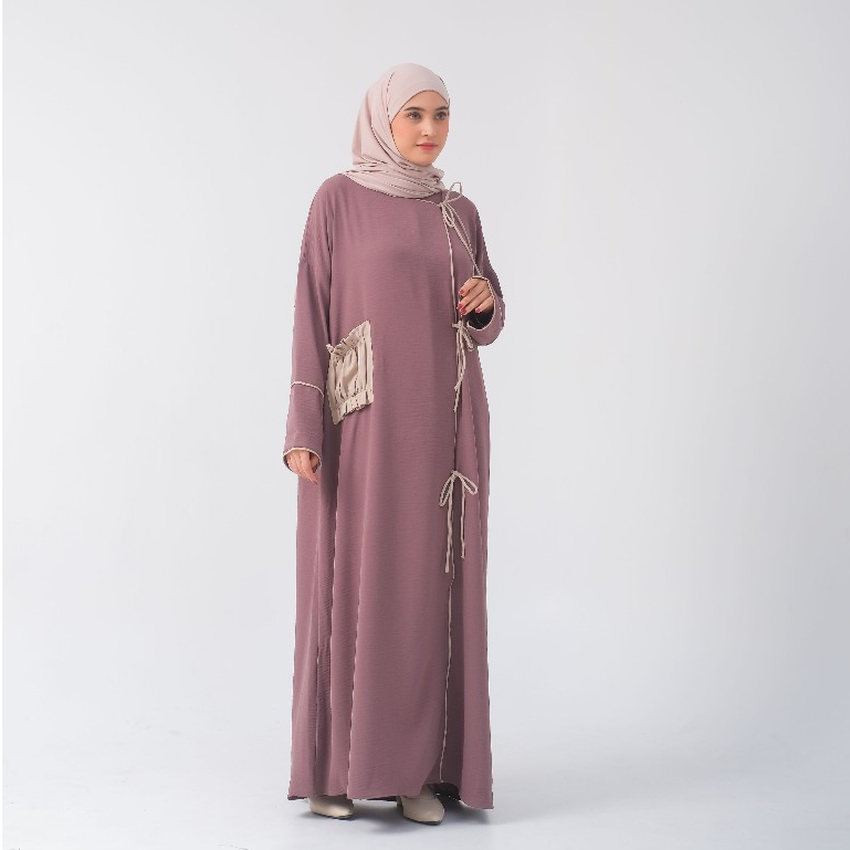 Jual Zahwa Official - Najwa abaya daily LD 130Cm & PB 140Cm Allsize ...