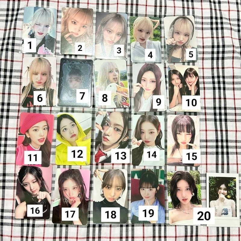 Jual Photocard PC IVE I'VE MINE SWITCH HEYA Baddie Liz soang Daejeon Raincoat Sg Wonyoung Yujin ...