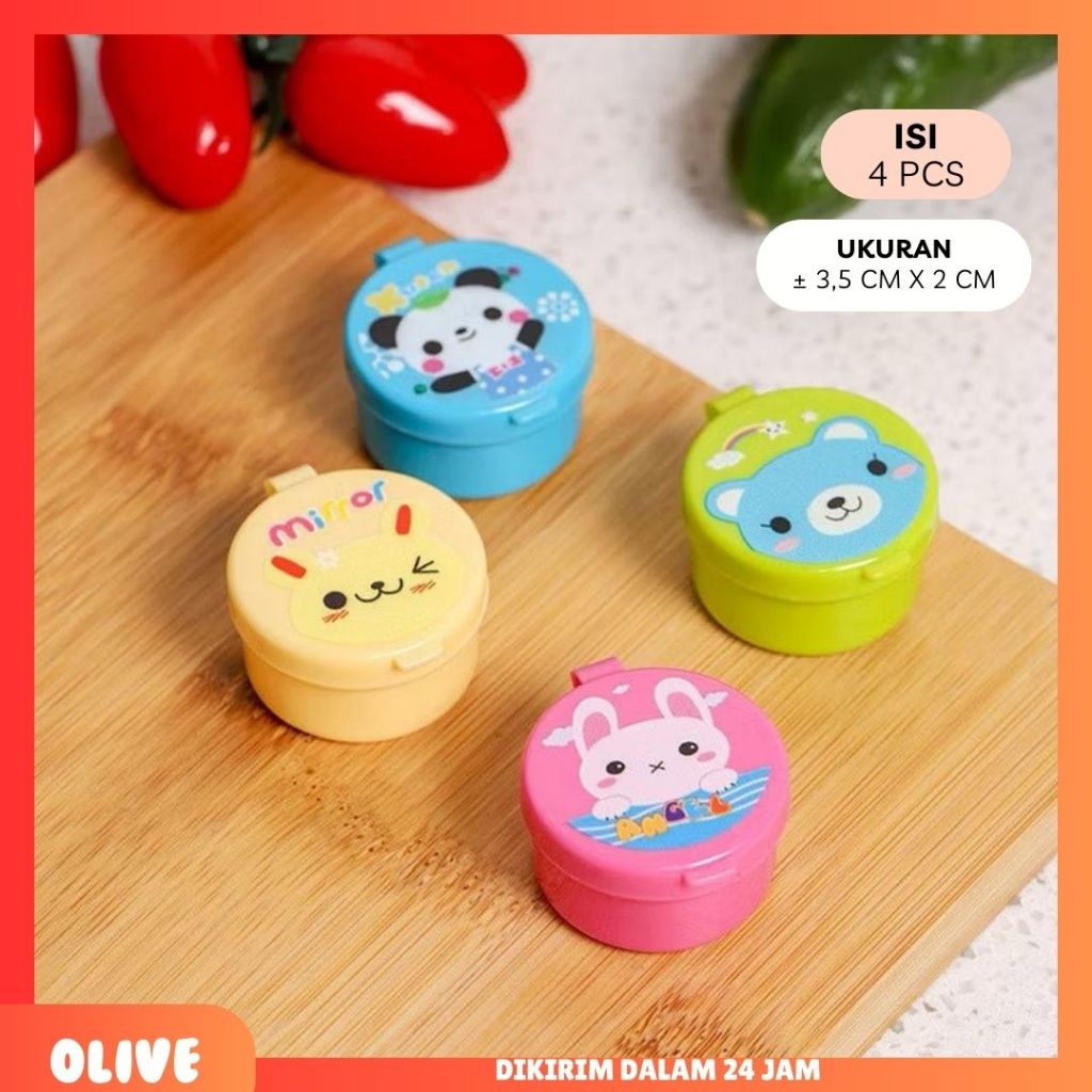 Jual (HARGA PER PCS) Botol Wadah Saus Bento Mini / Botol Saos Tomat ...
