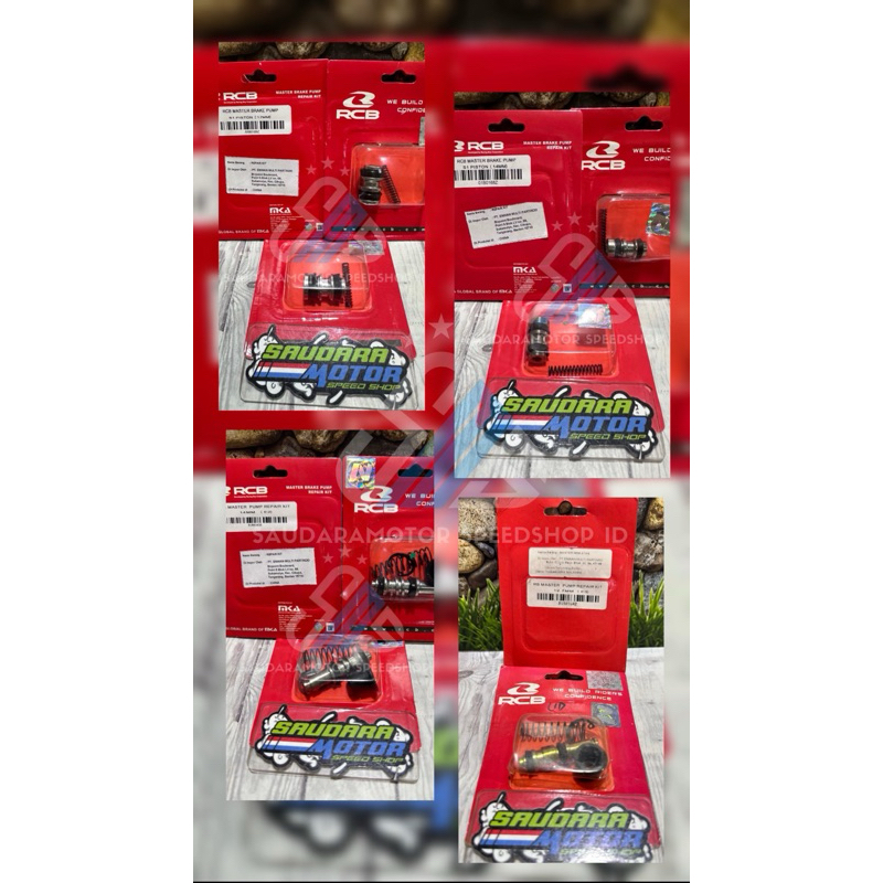 Jual SIL (SEAL) MASTER REM RCB S1-17MM • S1-14MM • E2-14MM (OVAL-HITAM/SILVER) • E3-14MM (KOTAK ...