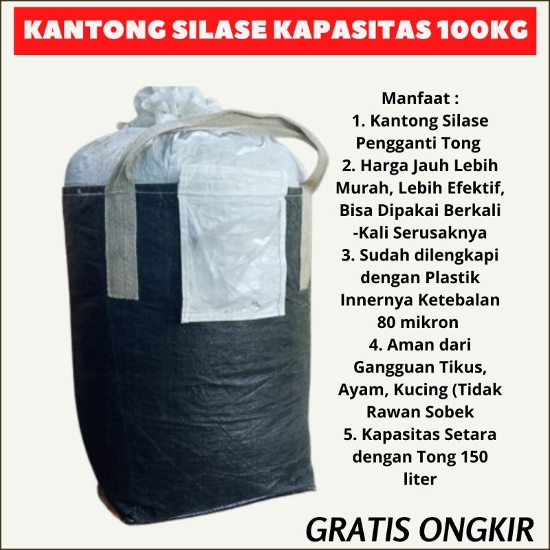 Jual Kantong Silase/Permentasi Pengganti Tong Kapasitas 100Kg Lengkap ...