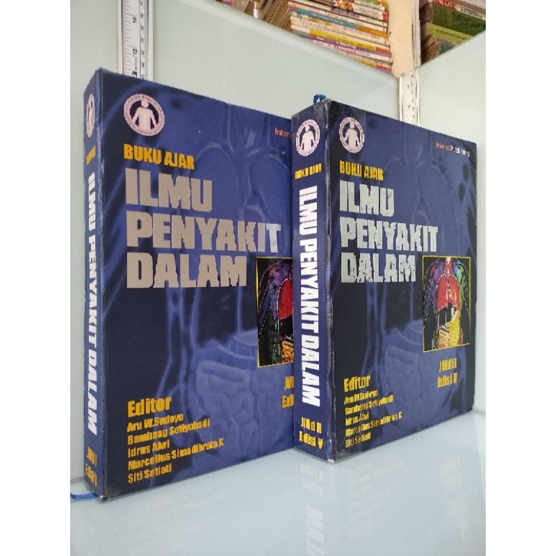 Jual BUKU AJAR ILMU PENYAKIT DALAM JILID I & II Edisi V - Aru W Sudoyo | Shopee Indonesia