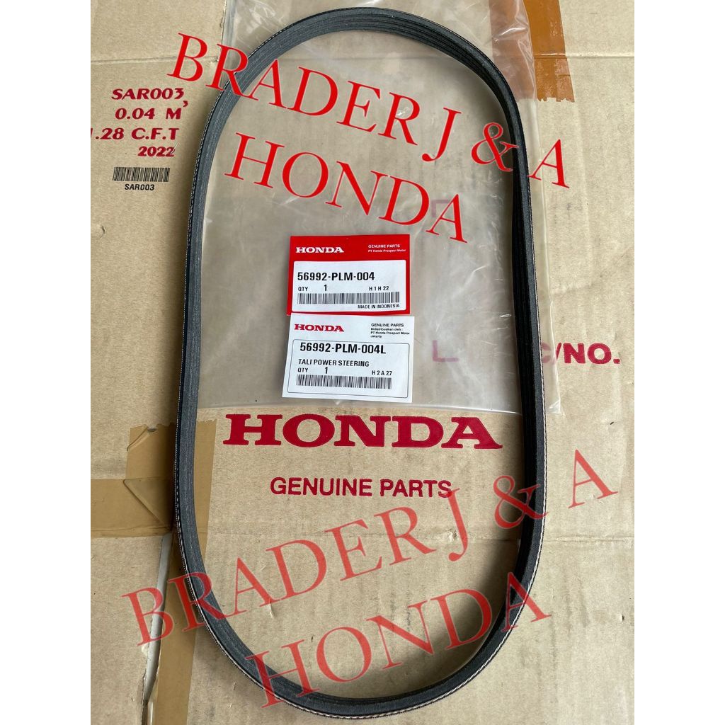 Jual FANBELT SABUK V BELT DRIVE TALI KIPAS CIVIC ES CENTURY VTI S 2001 ...