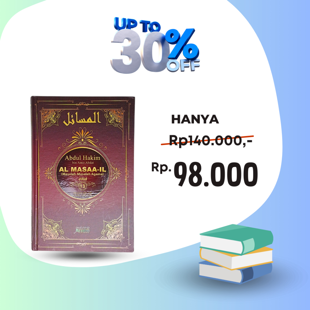 Jual Kitab Al Masaa-il (Masalah-Masalah Agama) Jilid 13 Ustadz Abdul ...
