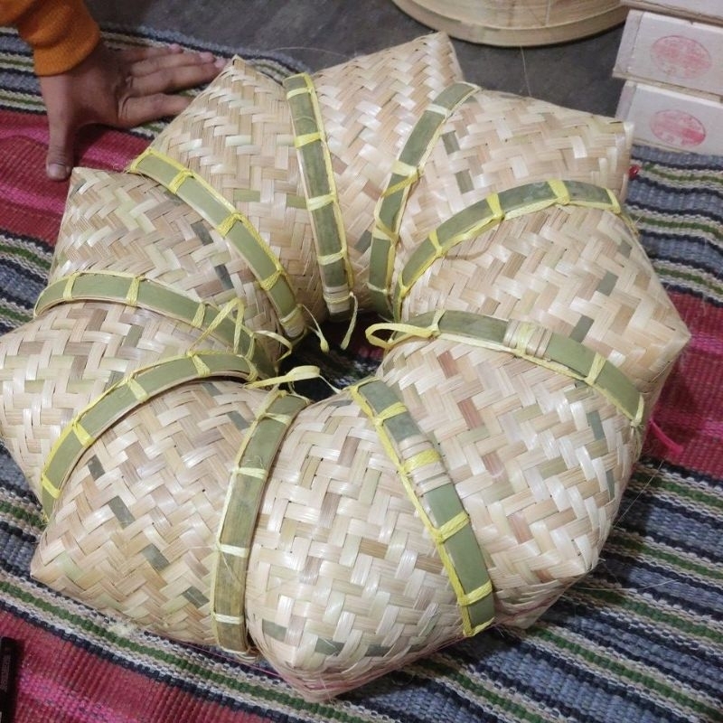 Jual Tumbu diameter 15/16cm/phiti/besek/wakul bambu/Tompo/anyaman bambu ...