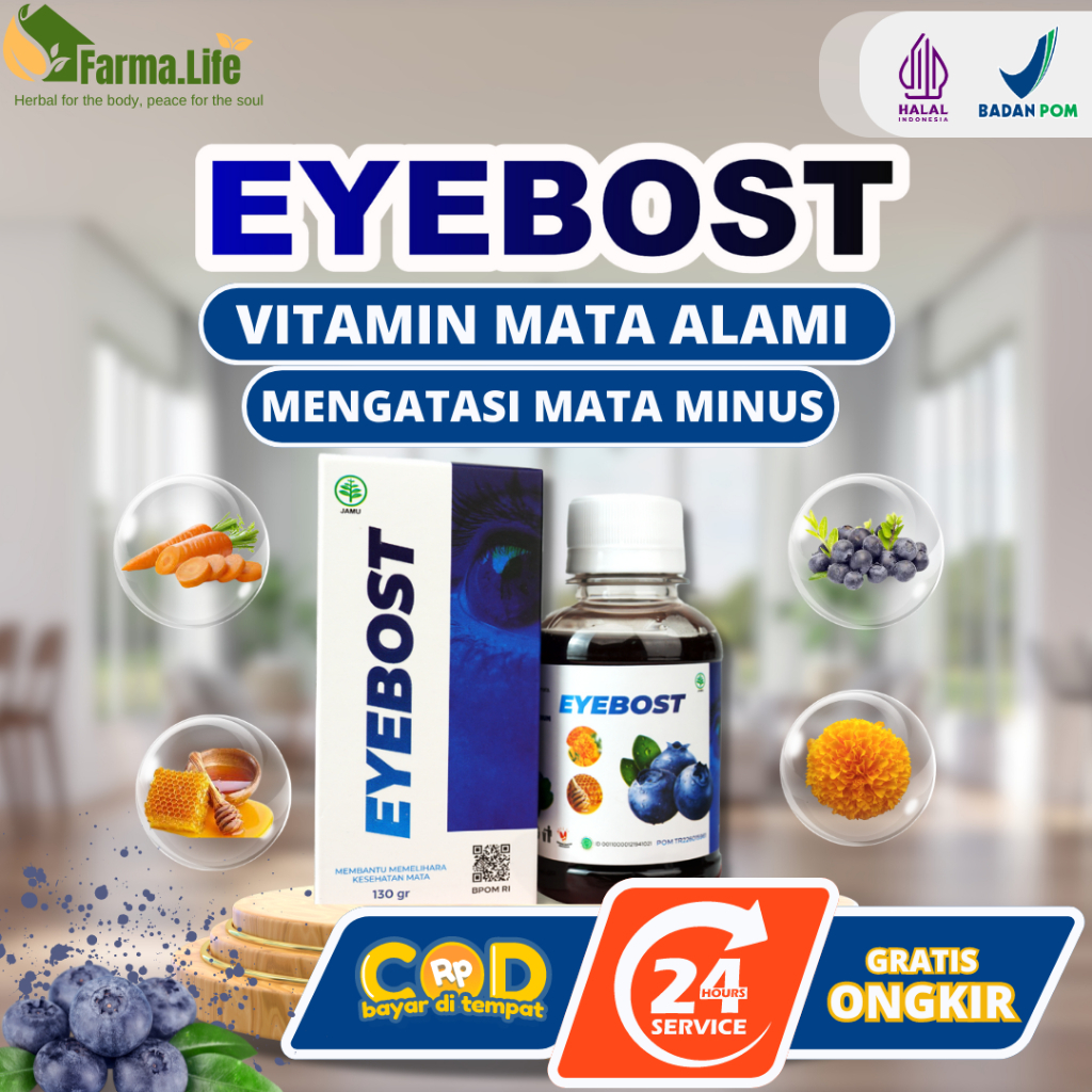 Jual Eyebost - Madu Herbal Vitamin Mata Alami Mengatasi Mata Minus ...