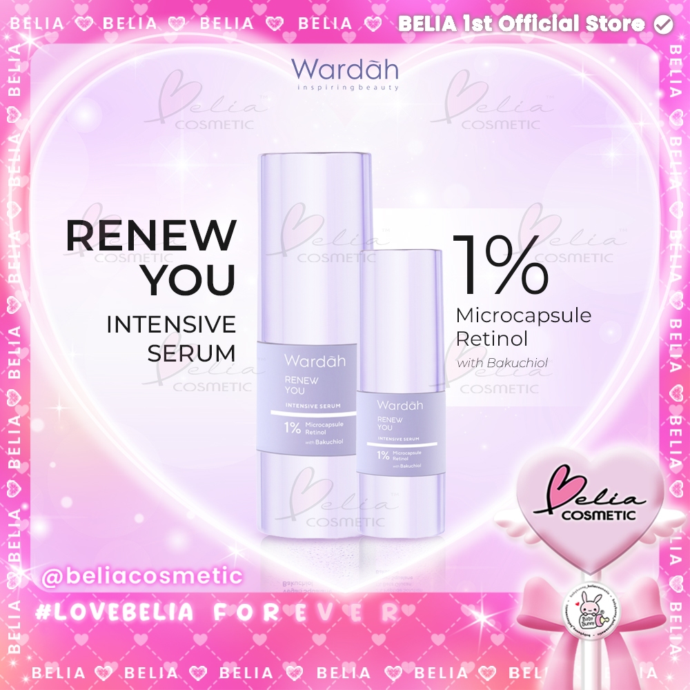 Jual BELIA WARDAH Renew You Intensive Serum 15ml | 30ml | Microcapsule ...
