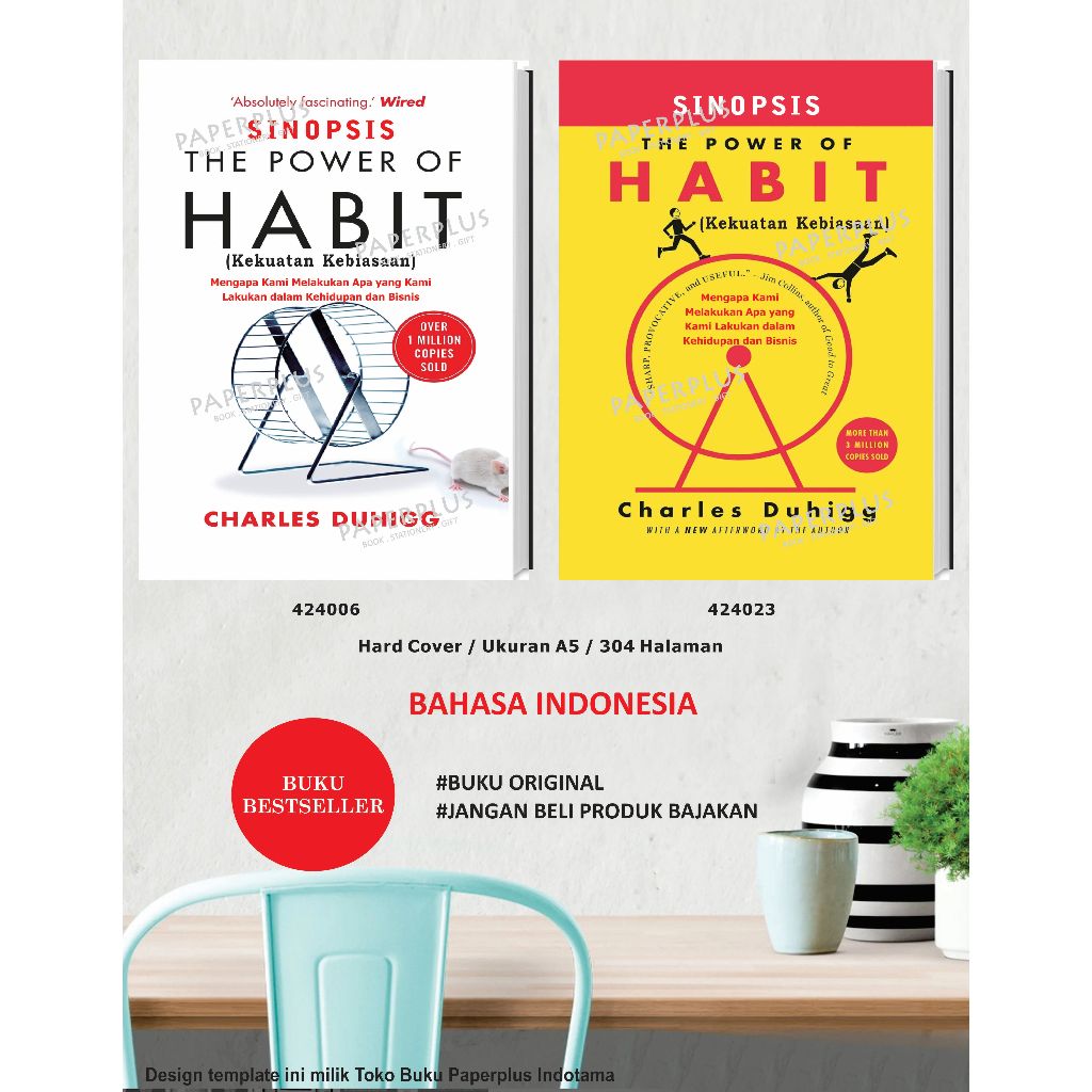 Jual The Power of Habit / Charles Duhigg / Buku Inspirasi / HC ...