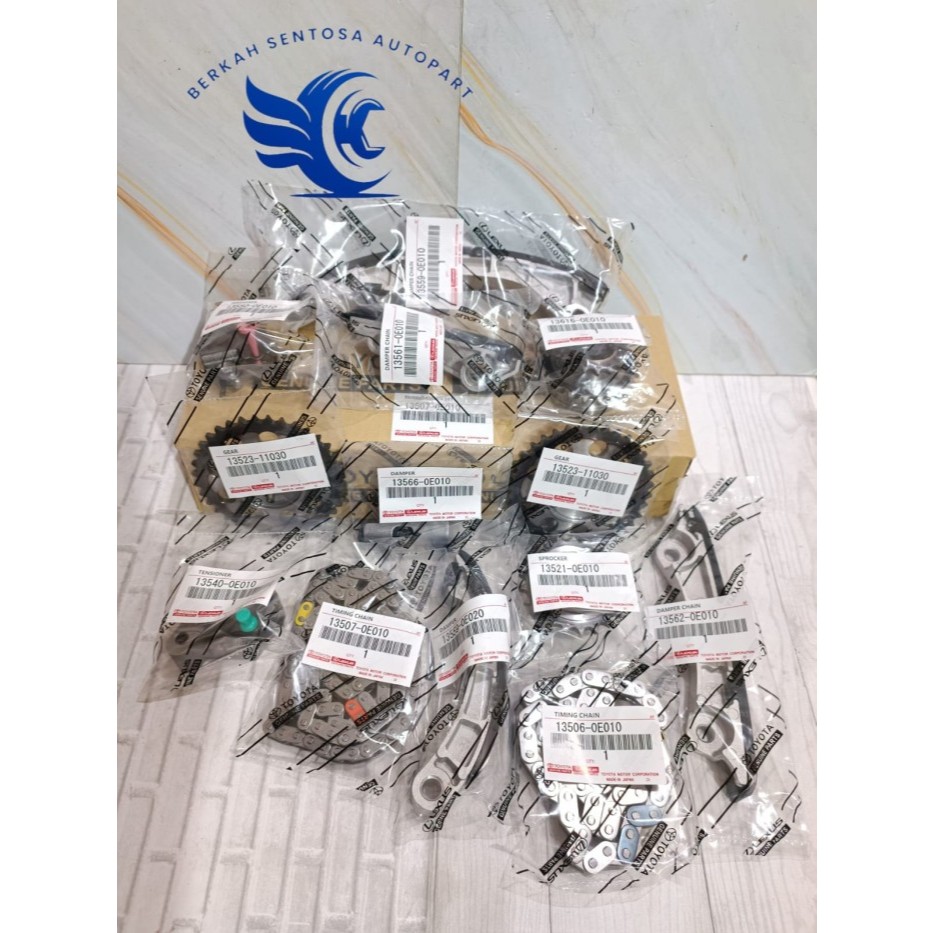 Jual TIMING CHAIN SET RANTAI KETENG SET HILUX REVO 2GD INOVA REBORN ...