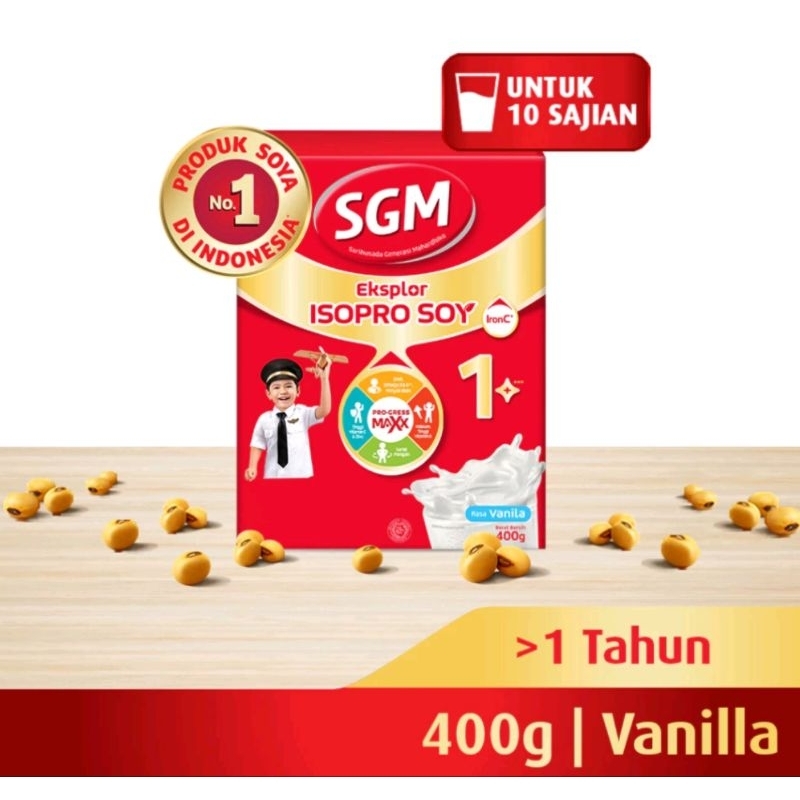 Jual SGM 1+ Isopro Soy / SGM Soya 1+ 400gr (100% ORIGINAL) | Shopee ...
