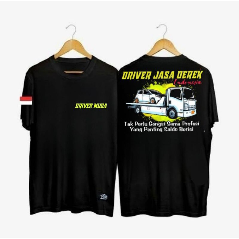 Jual KAOS DRIVER JASA DEREK INDONESIA | Shopee Indonesia