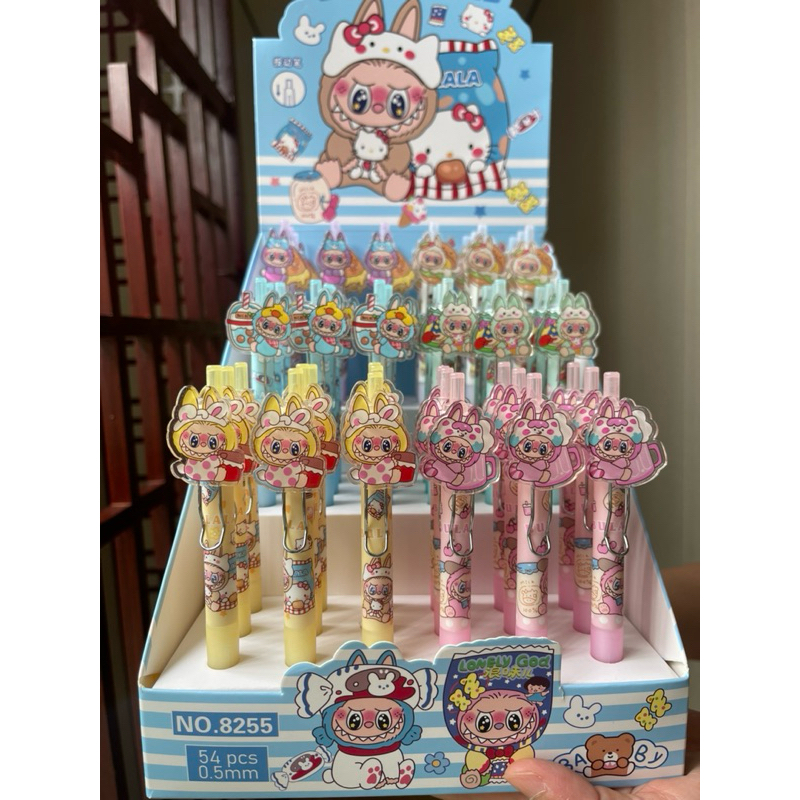 Jual KUMA STORE PEN GEL model CETEK (1pcs ) KLIK LABUBU SANRIO MELODY ...