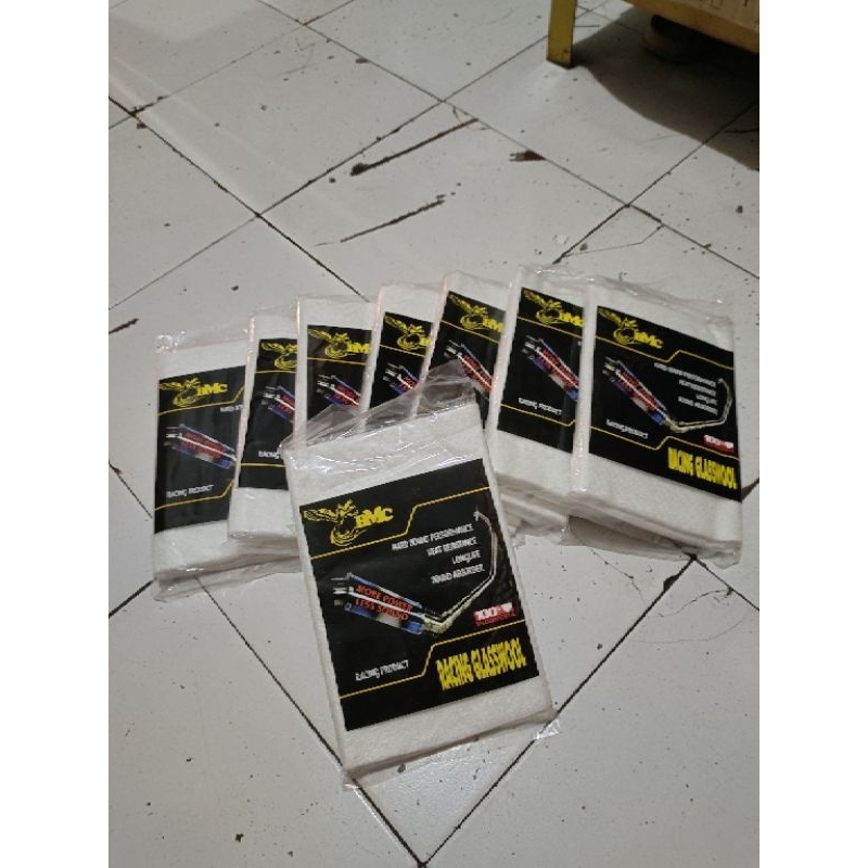 Jual Glasswool Asbes Knalpot Racing Putih | Shopee Indonesia
