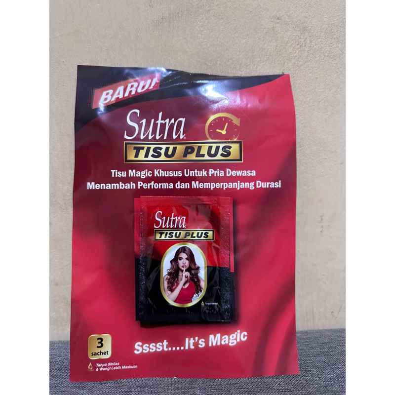 Jual Sutra Tisu Plus Isi 5 Sachet / Tissue Sutra Plus Tanpa Dibilas ...