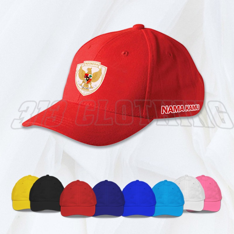 Jual Topi Baseball Anak Timnas Indonesia Logo / Topi Anak Timnas ...