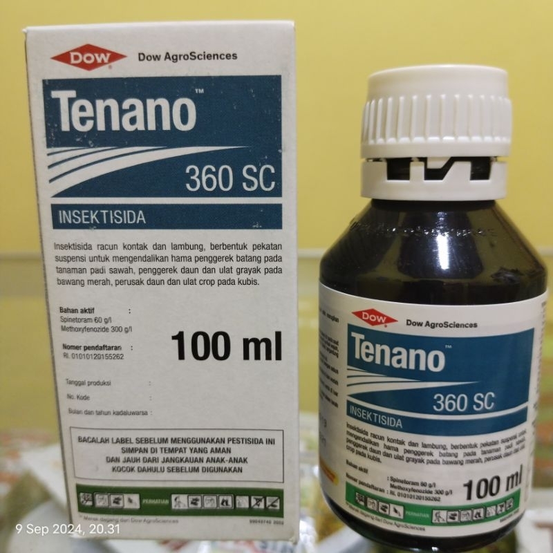 Jual Insektisida TENANO 360 SC Kemasan 100 ml | Shopee Indonesia