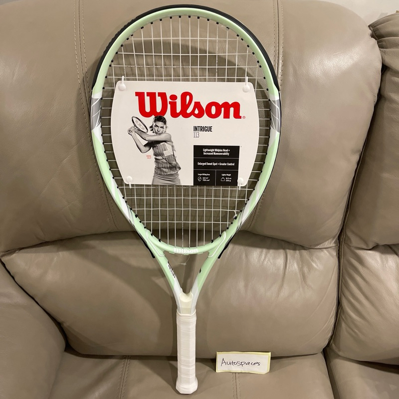 Jual Wilson Intrigue Mint ladies tennis racket Original | Shopee Indonesia