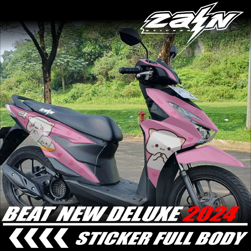 Jual (COD) Decal Sticker New Beat Deluxe Smart Key 2024 Full Body ...